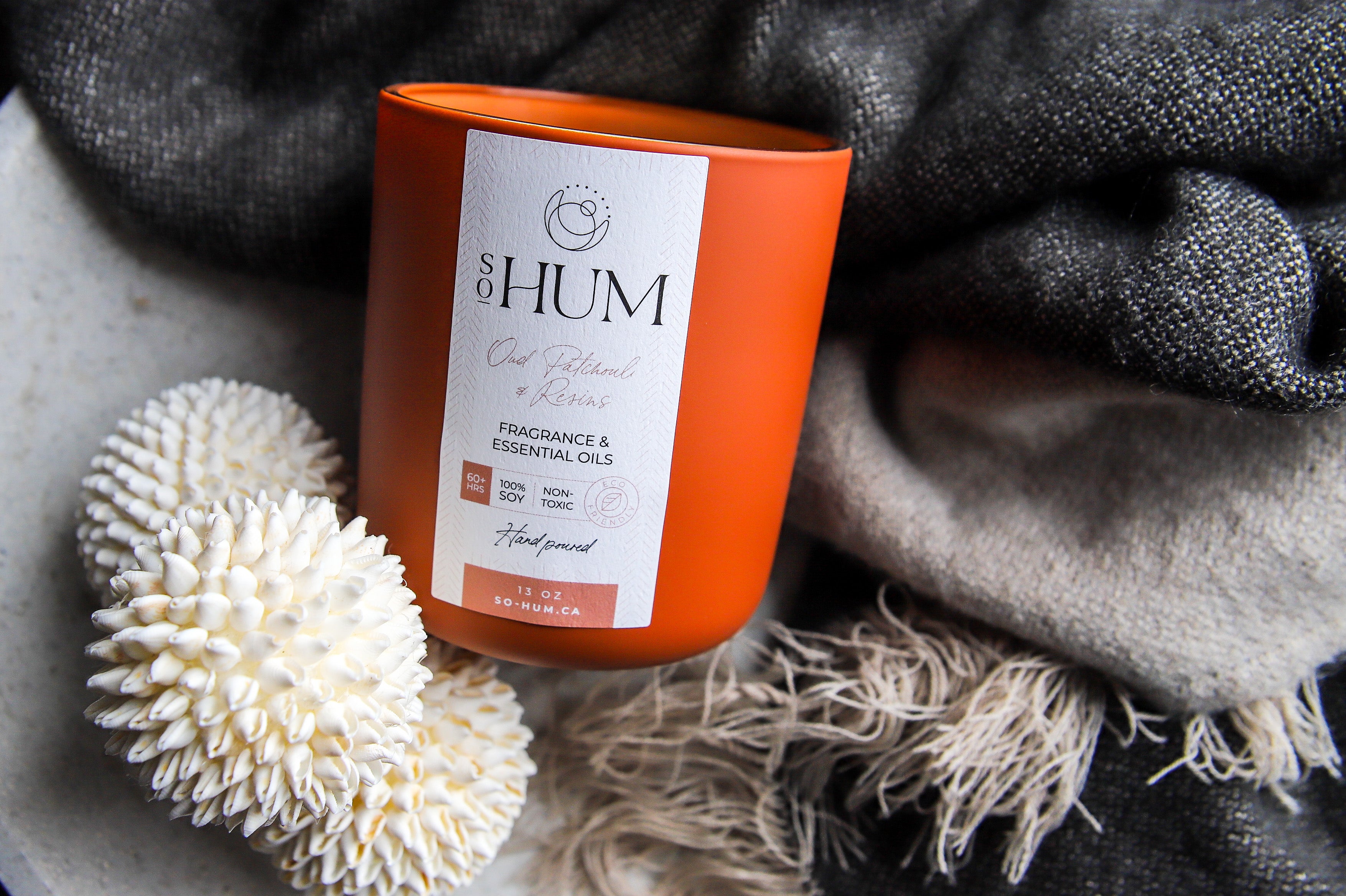 Oud Patchouli & Resins Non-Toxic 100% Soy Aromatherapy Candle – Sohum Store